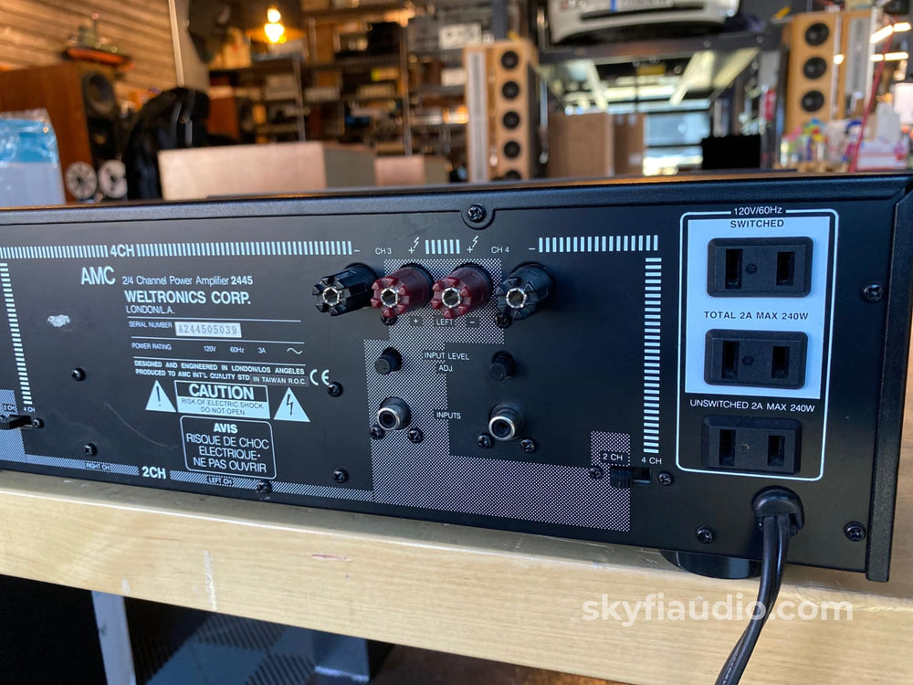 AMC 2445 2/4 Channel Amplifier