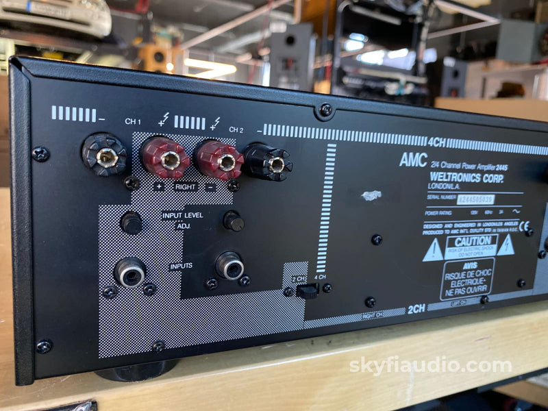 AMC 2445 2/4 Channel Amplifier – SkyFi Audio
