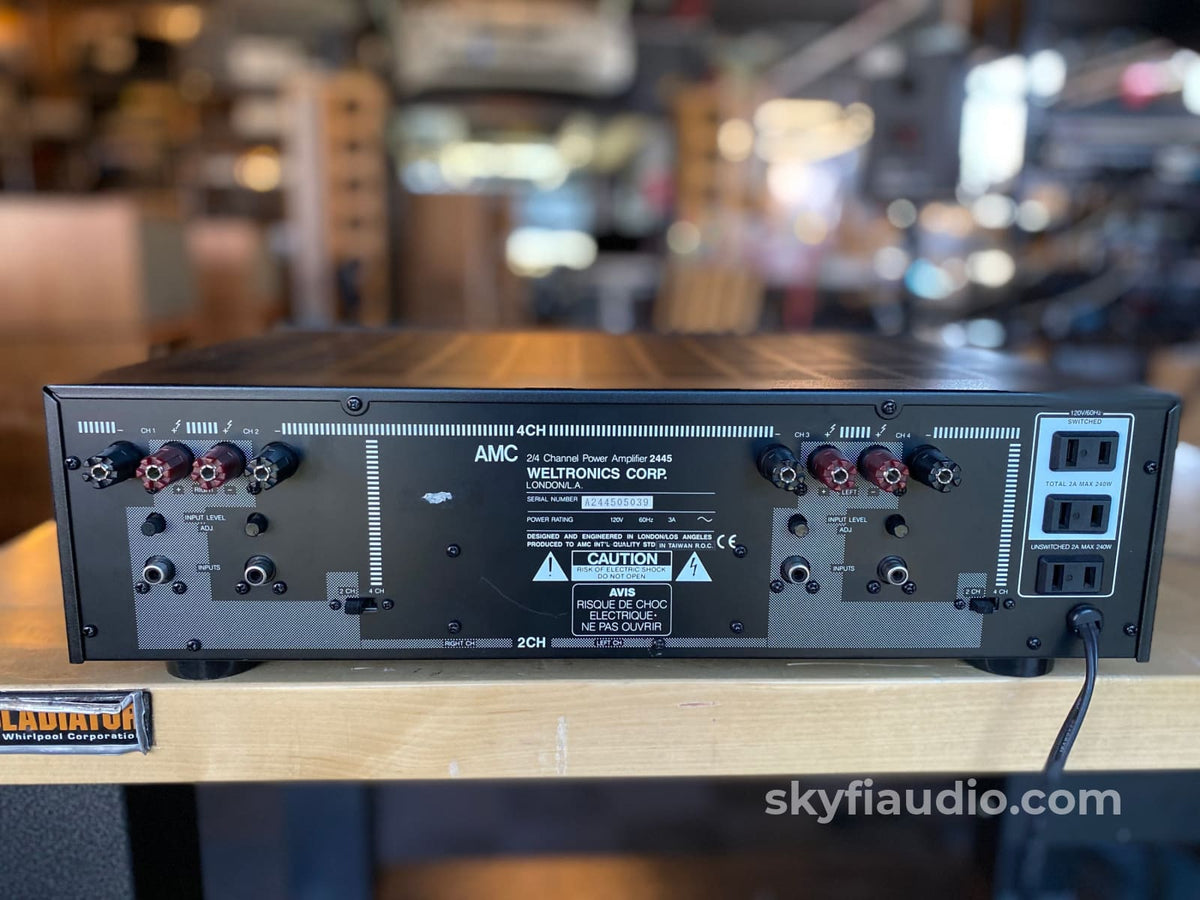 AMC 2445 2/4 Channel Amplifier