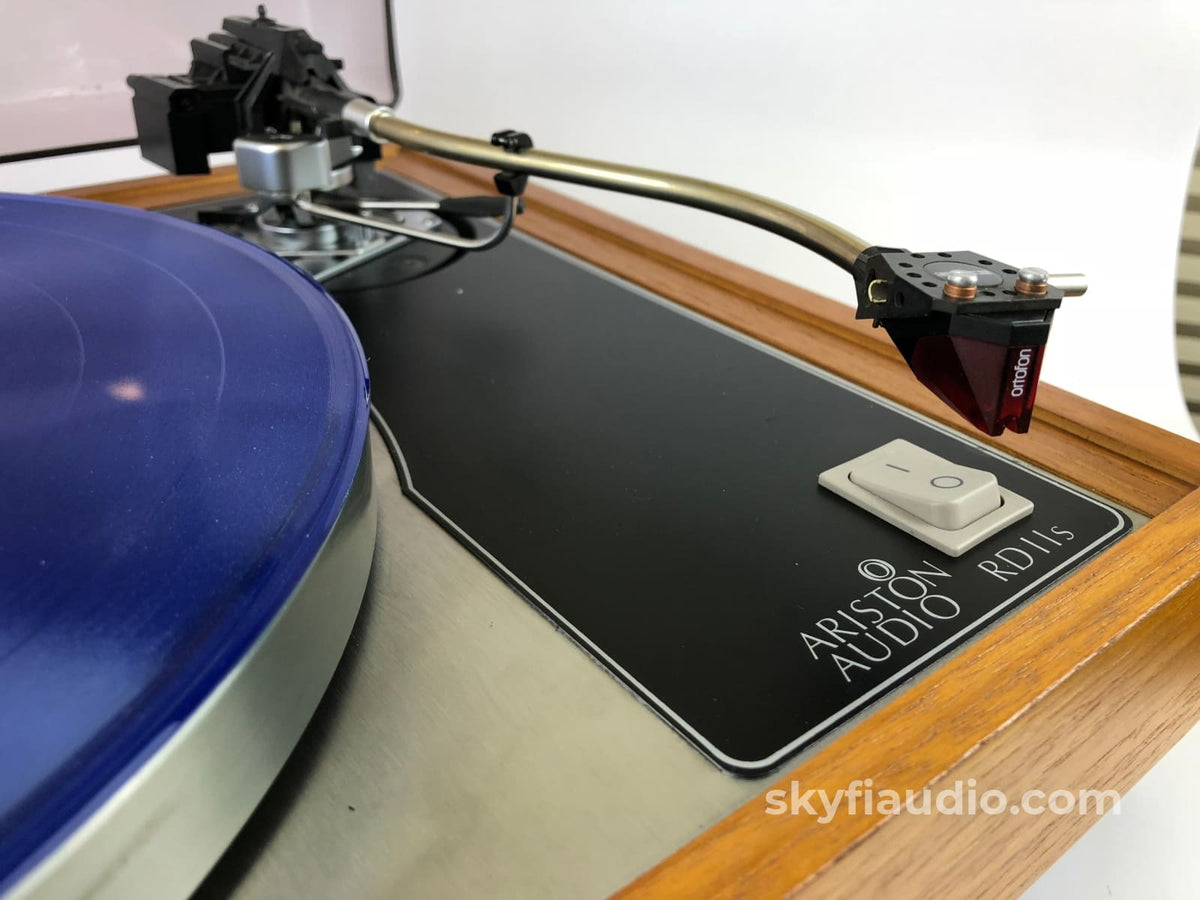 Ariston Audio RD-11S Vintage Turntable - with New Ortofon 2M Red Cartr