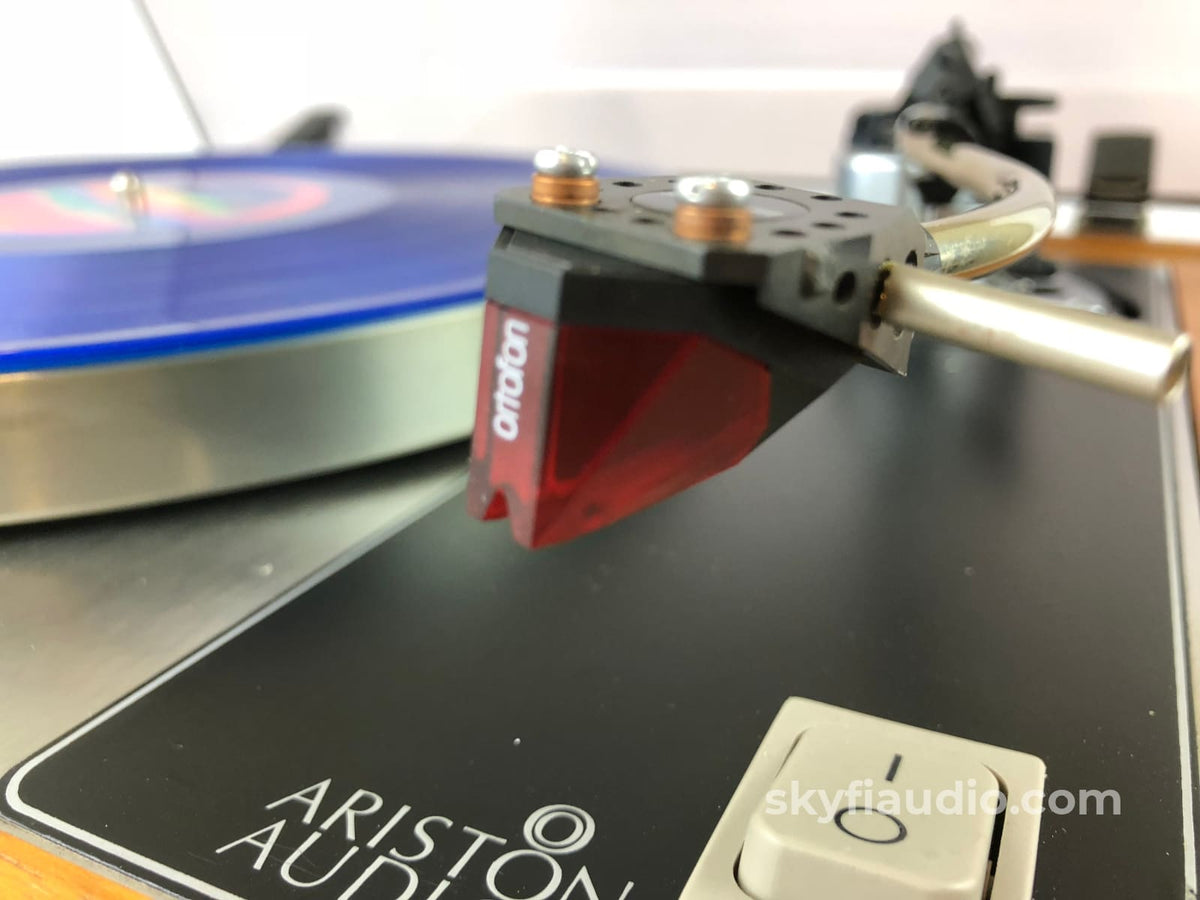 Ariston Audio RD-11S Vintage Turntable - with New Ortofon 2M Red Cartr