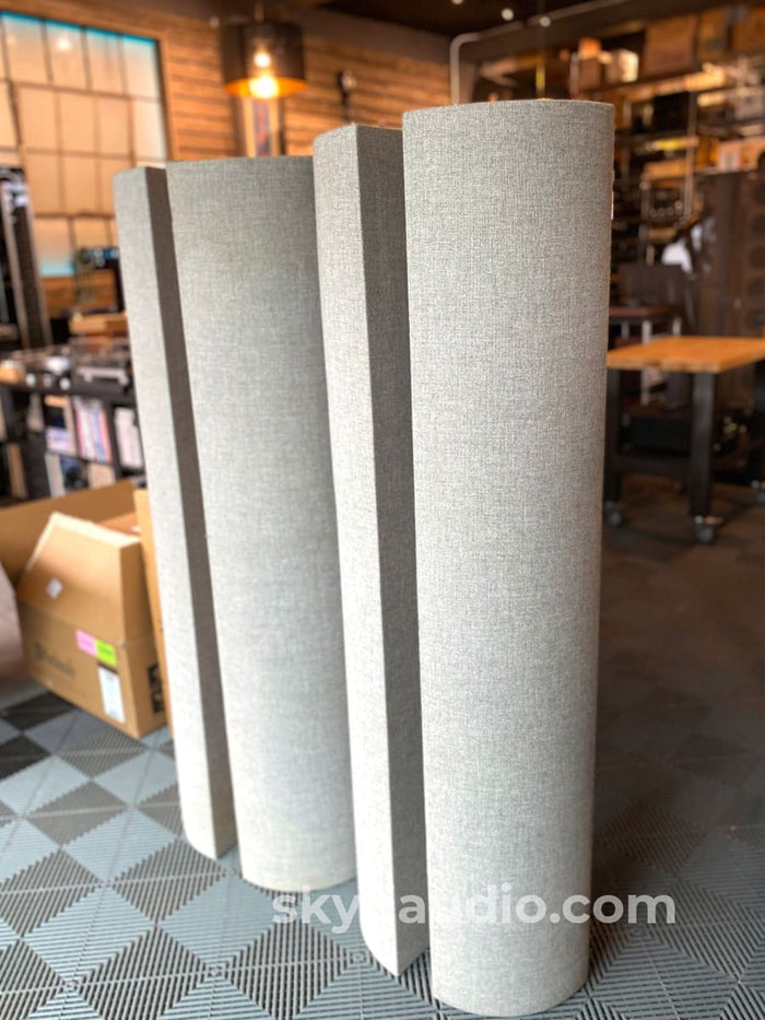 ASC Quarter Round Corner Tube Traps - 5ft tall w/8" Radius - Set of Fo