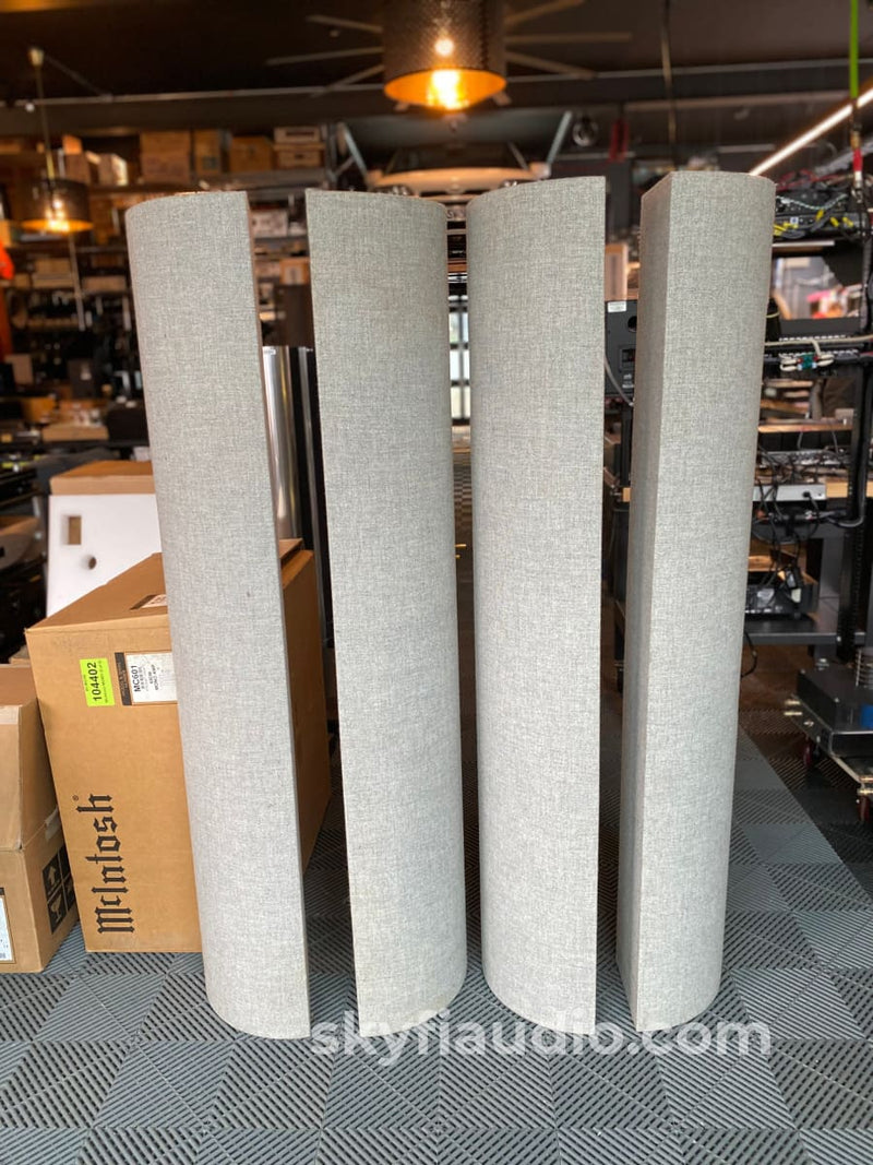 ASC Quarter Round Corner Tube Traps - 5ft tall w/8" Radius - Set of Fo