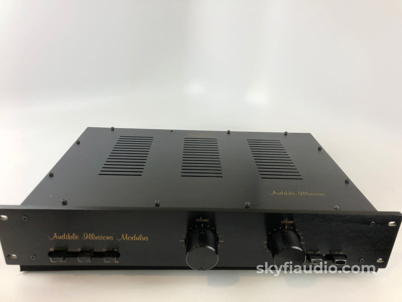 Audible Illusions Modulus IID Tube Preamp with Phono Stage – SkyFi Audio