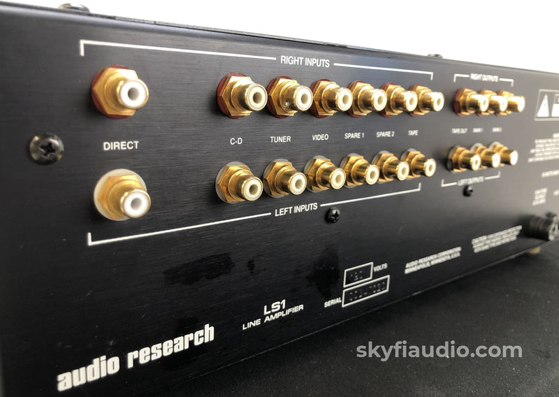 Audio Research LS1 Line Stage Hybrid Tube Amplifier - Complete with Bo – SkyFi Audio