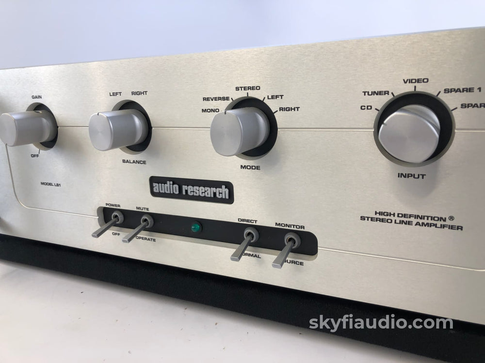 Audio Research LS1 Line Stage Hybrid Tube Amplifier - Complete with Bo