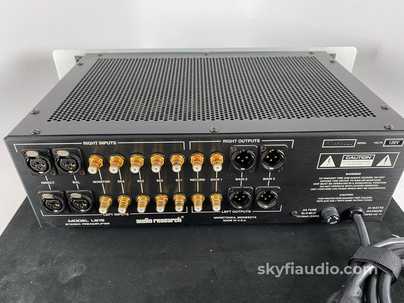 Audio Research LS15 Tube Preamplifier - Complete Package Set – SkyFi Audio