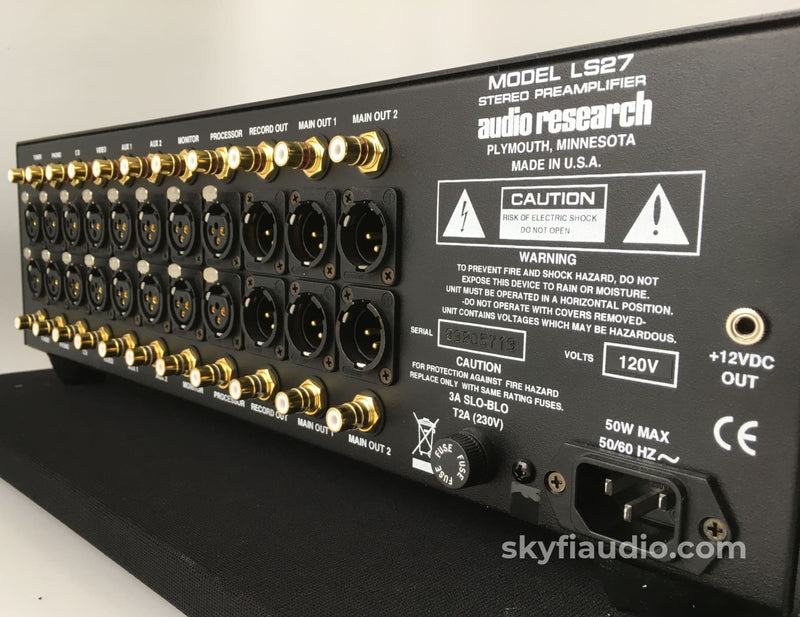Audio Research LS27 Tube Preamplifier – SkyFi Audio