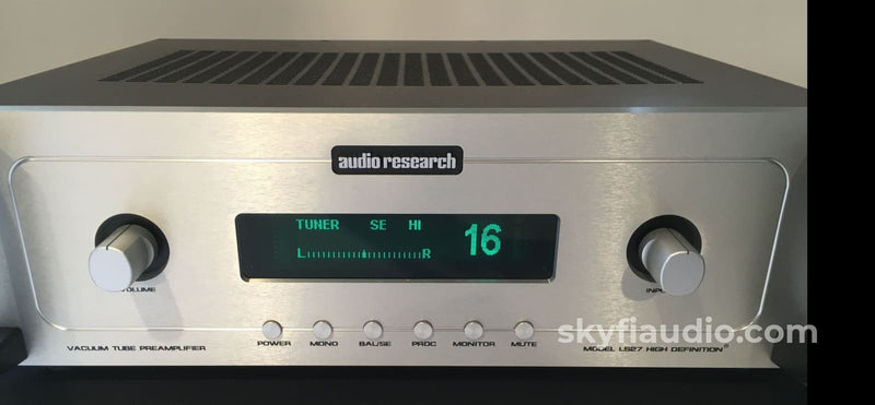 Audio Research LS27 Tube Preamplifier – SkyFi Audio