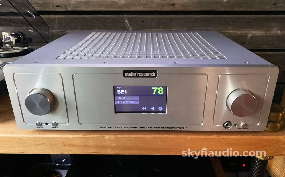 Audio Research SP20 All Tube Preamp with Phono - Complete Package
