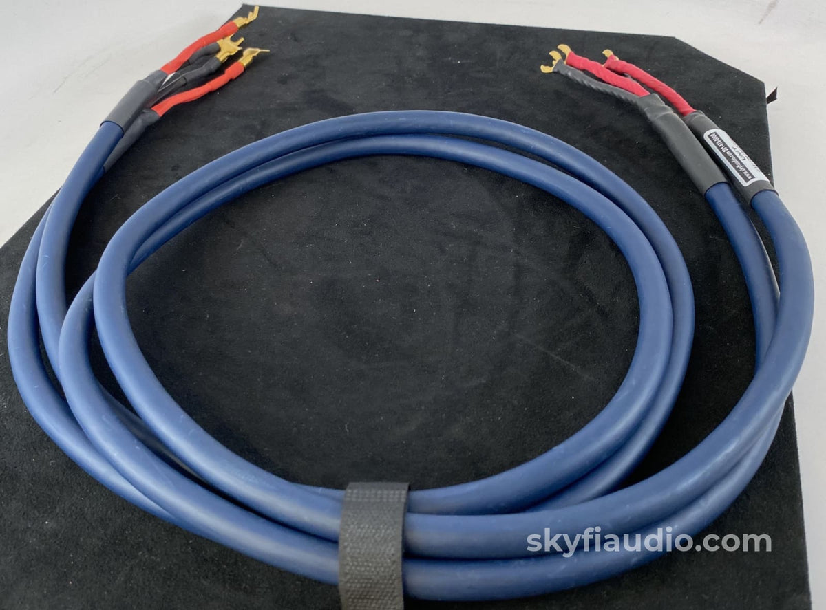 AudioQuest Blue Indigo Vintage Speaker Cables, 2M