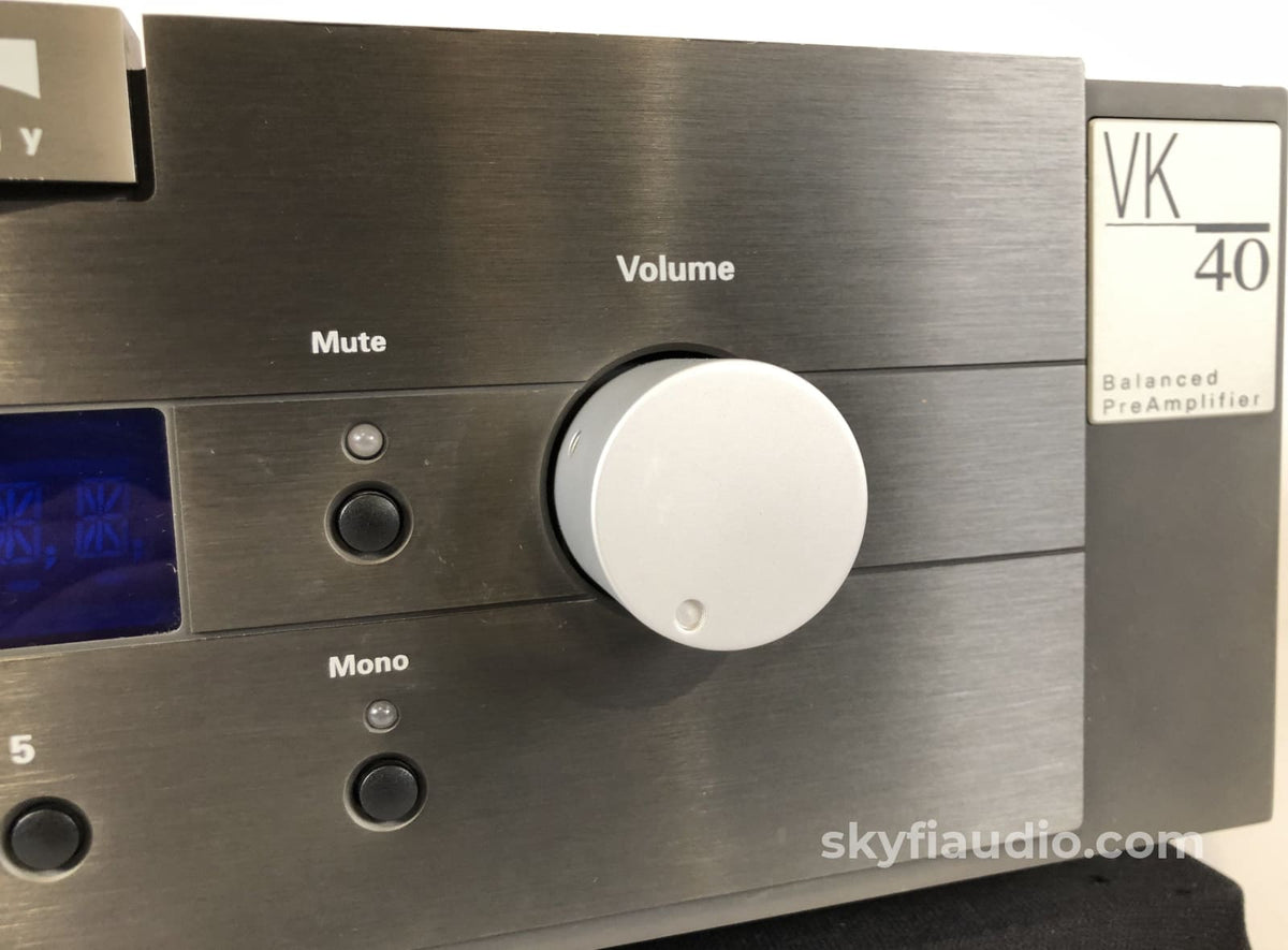 BAT (Balanced Audio Technology) VK-40 Solid State Preamp with Optional