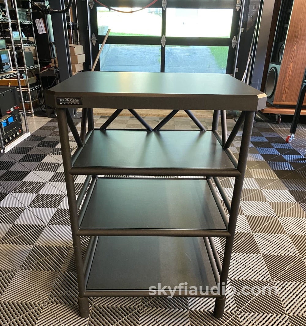 Billy Bags A/V Furniture Design - 4 Shelf Equipment Rack, Steel