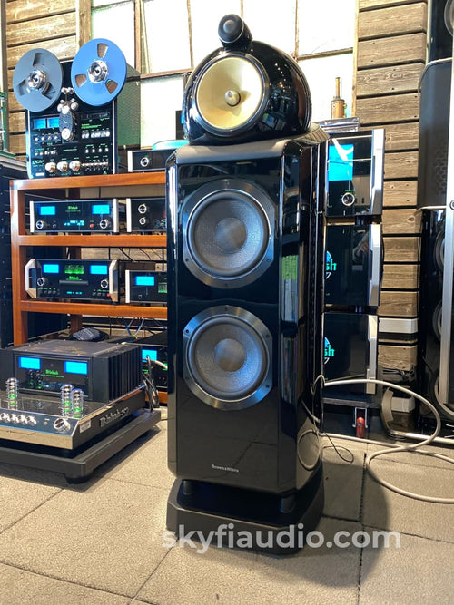 Bowers & Wilkins 802 D2 Diamond Speakers in Gloss Black