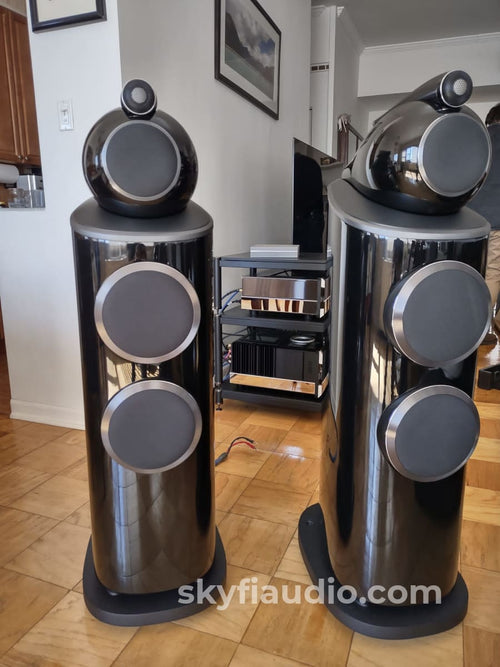 Bowers & Wilkins 803 D4 Speakers, Current Generation, Like New & Compl