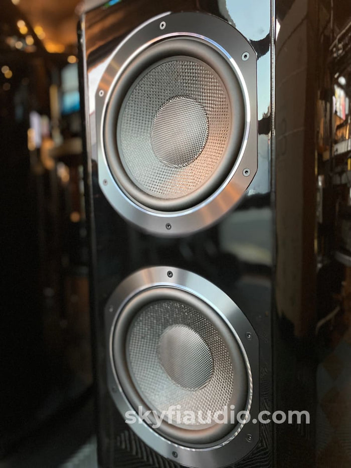 Bowers & Wilkins Nautilus 802D2 Full Range Speakers, Complete