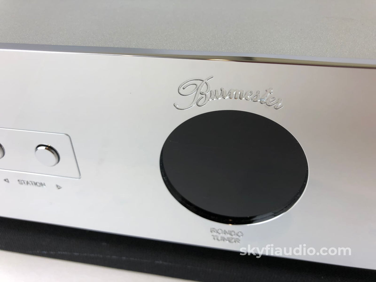 Burmester Rondo Tuner with Manual - Mint!