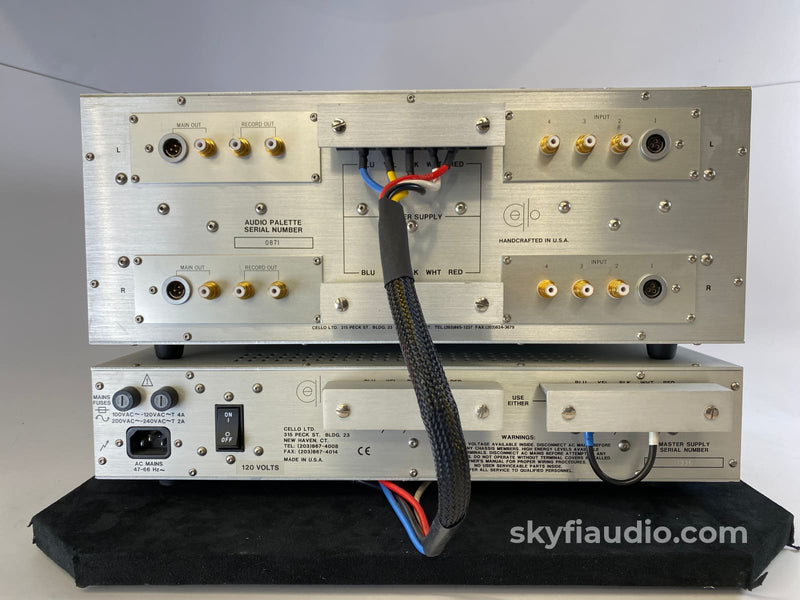 Cello Audio Palette EQ Preamp With Power Supply - RARE – SkyFi Audio
