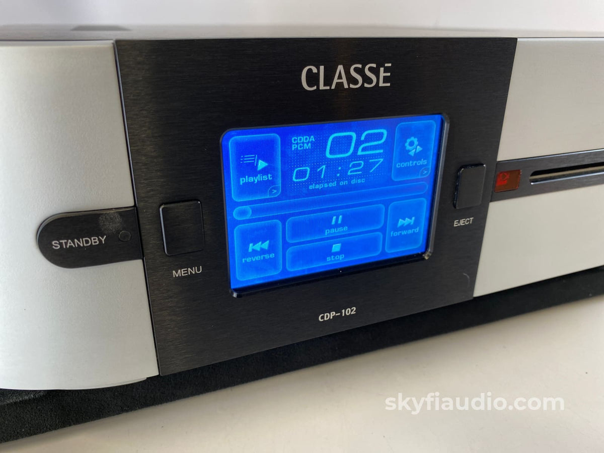 Classe Audio CDP-102 CD Player With Remote
