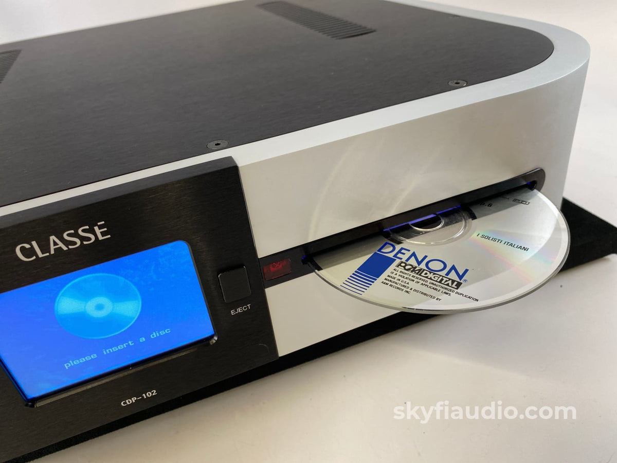 Classe Audio CDP-102 CD Player With Remote