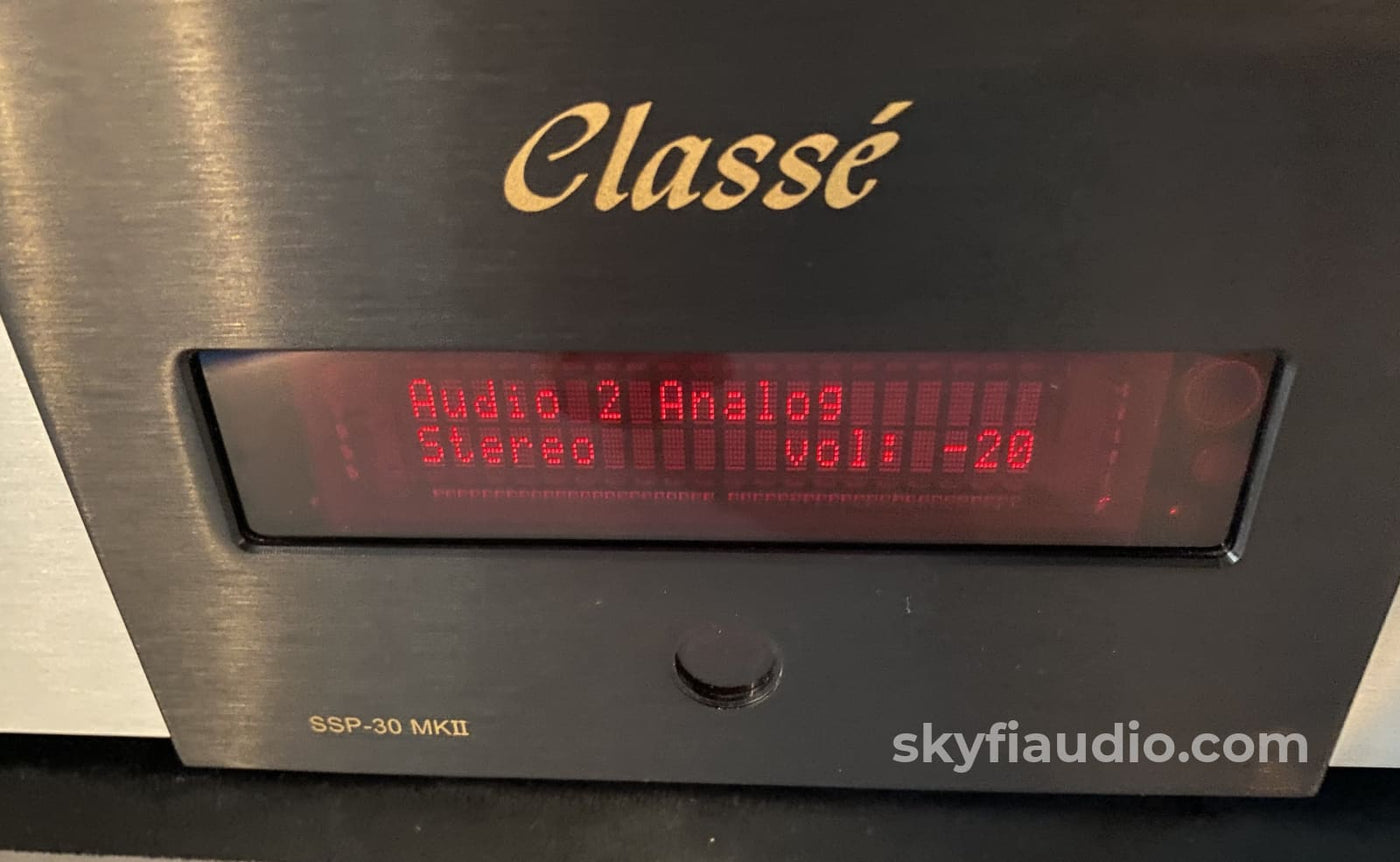 Classe Audio SSP-30 Preamplifier/Processor