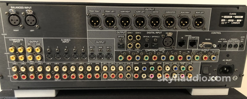 Classe SSP-600 Theater Processor / Switchable Two Channel Preamp ...