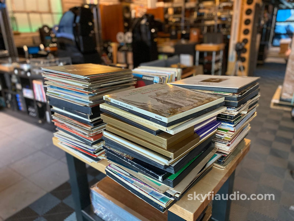 Classical Vinyl Record Collection Featuring 300+ Titles - Local Pickup