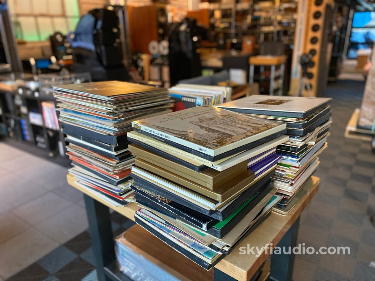 Classical Vinyl Record Collection Featuring 300+ Titles - Local Pickup