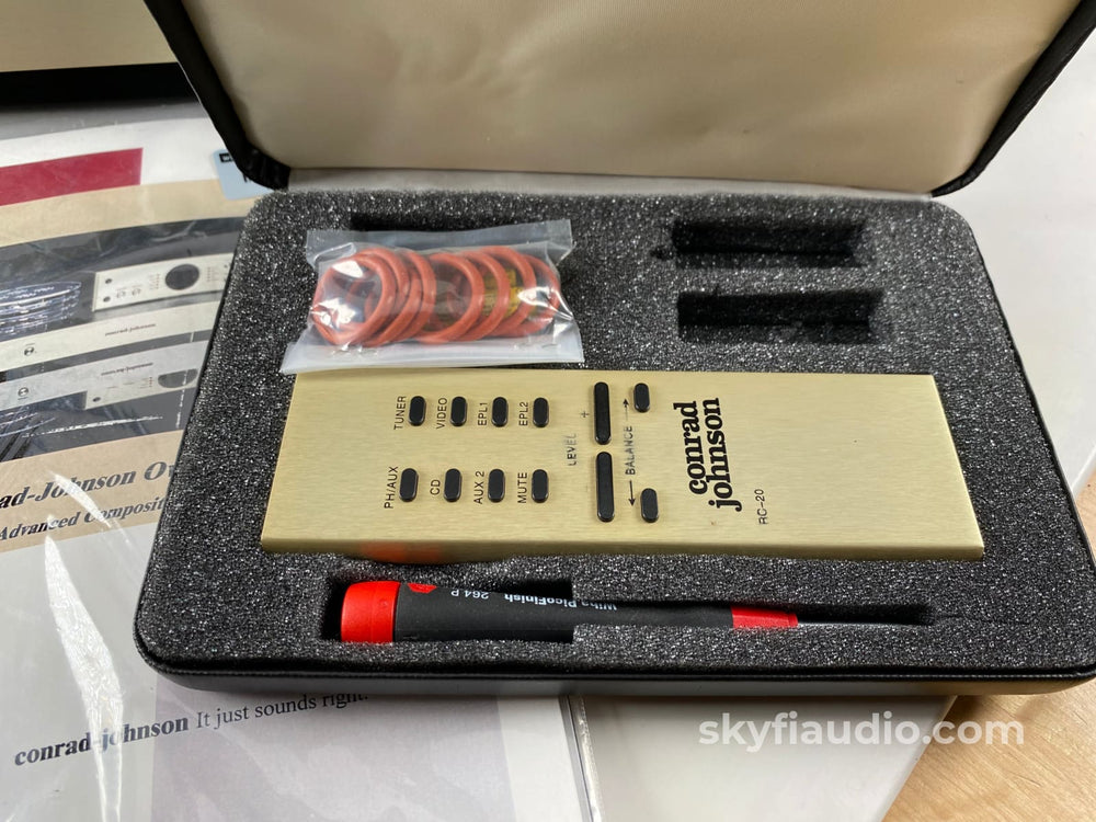 Conrad Johnson ACT2 Series 2 Tube Preamplifier, Complete Set, $16,500