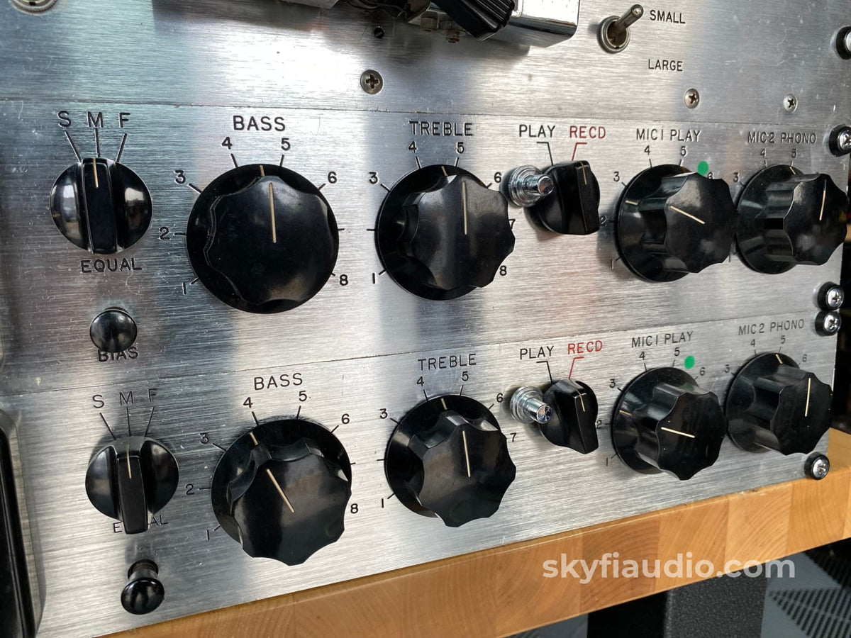 Crown 700T (712C) Vintage Tube Reel to Reel Machine