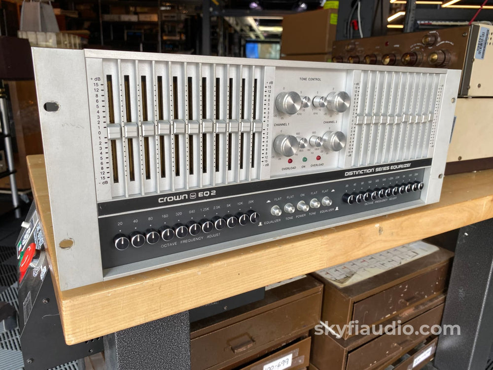 Crown EQ-2 Stereo Graphic Equalizer