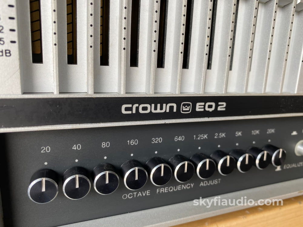 Crown EQ-2 Stereo Graphic Equalizer