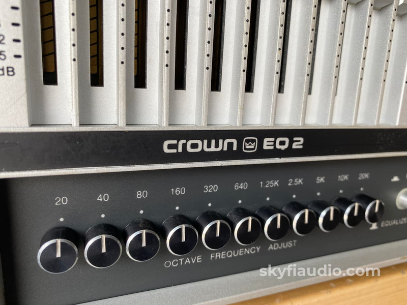 Crown EQ-2 Stereo Graphic Equalizer – SkyFi Audio