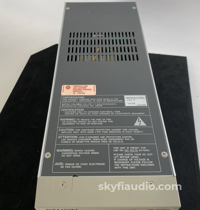 Denon DN-951FA Professional Broadcast Quality CD Player - NEW in Box ...