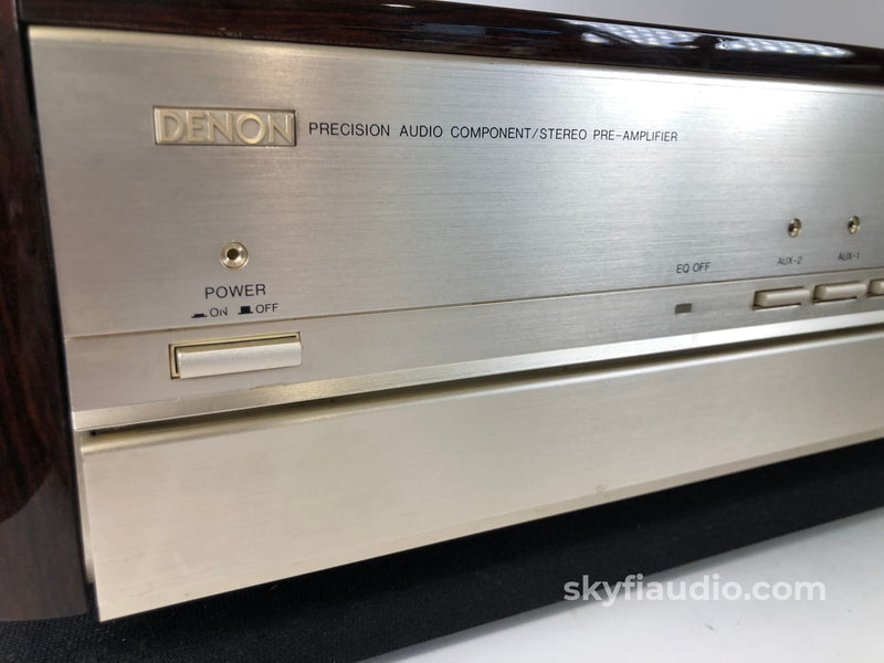 Denon PRA-2000RG - Reference Gold Limited Edition Preamp with Phono ...