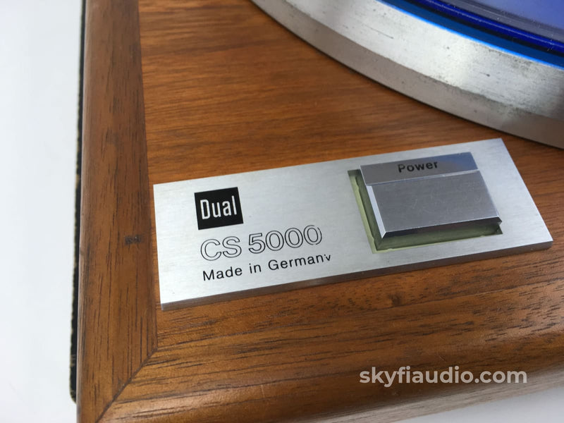 Dual CS-5000 Turntable with Cartridge – SkyFi Audio