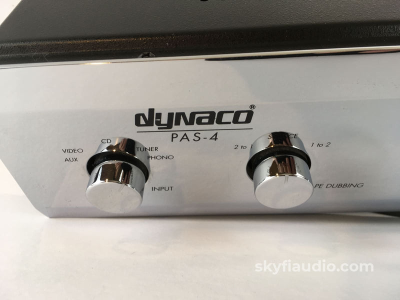 Dynaco PAS-4 Tube Preamp – SkyFi Audio