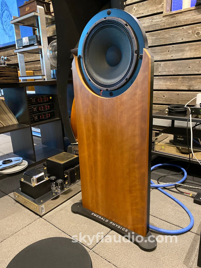 Emerald Physics CS3 Infinite Baffle Speakers with Active EQ Box and RE