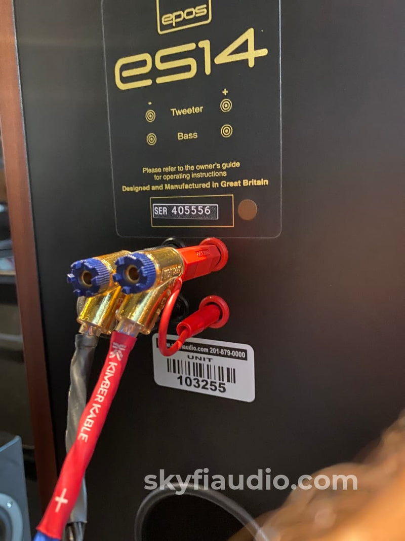 Epos ES14 Speakers With Matching Stands, Cult Classic – SkyFi Audio