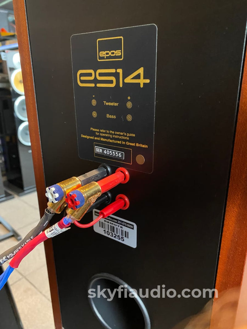 Epos ES14 Speakers With Matching Stands, Cult Classic – SkyFi Audio