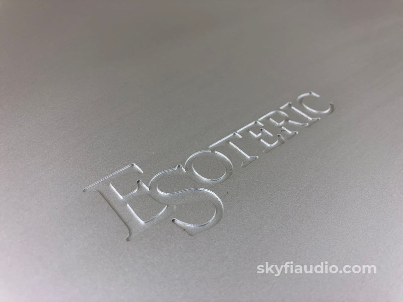Esoteric C-02 Flagship Preamplifier, Complete Set and Mint! $25k MSRP ...