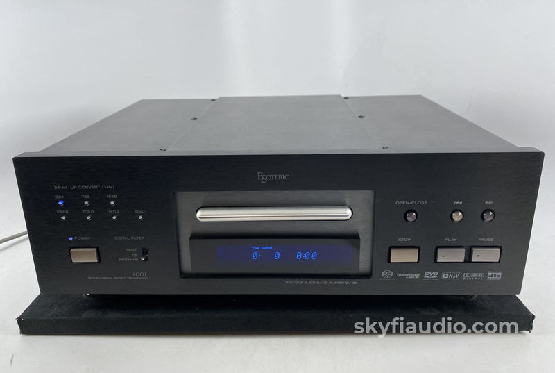 Esoteric DV-50 - SACD and CD Player In Rare Black Finish – SkyFi Audio
