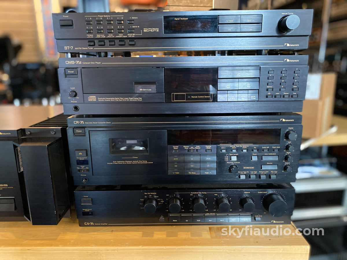 Full Nakamichi System from the Late 1980's! STASIS PA-7 Amplifier, CA-