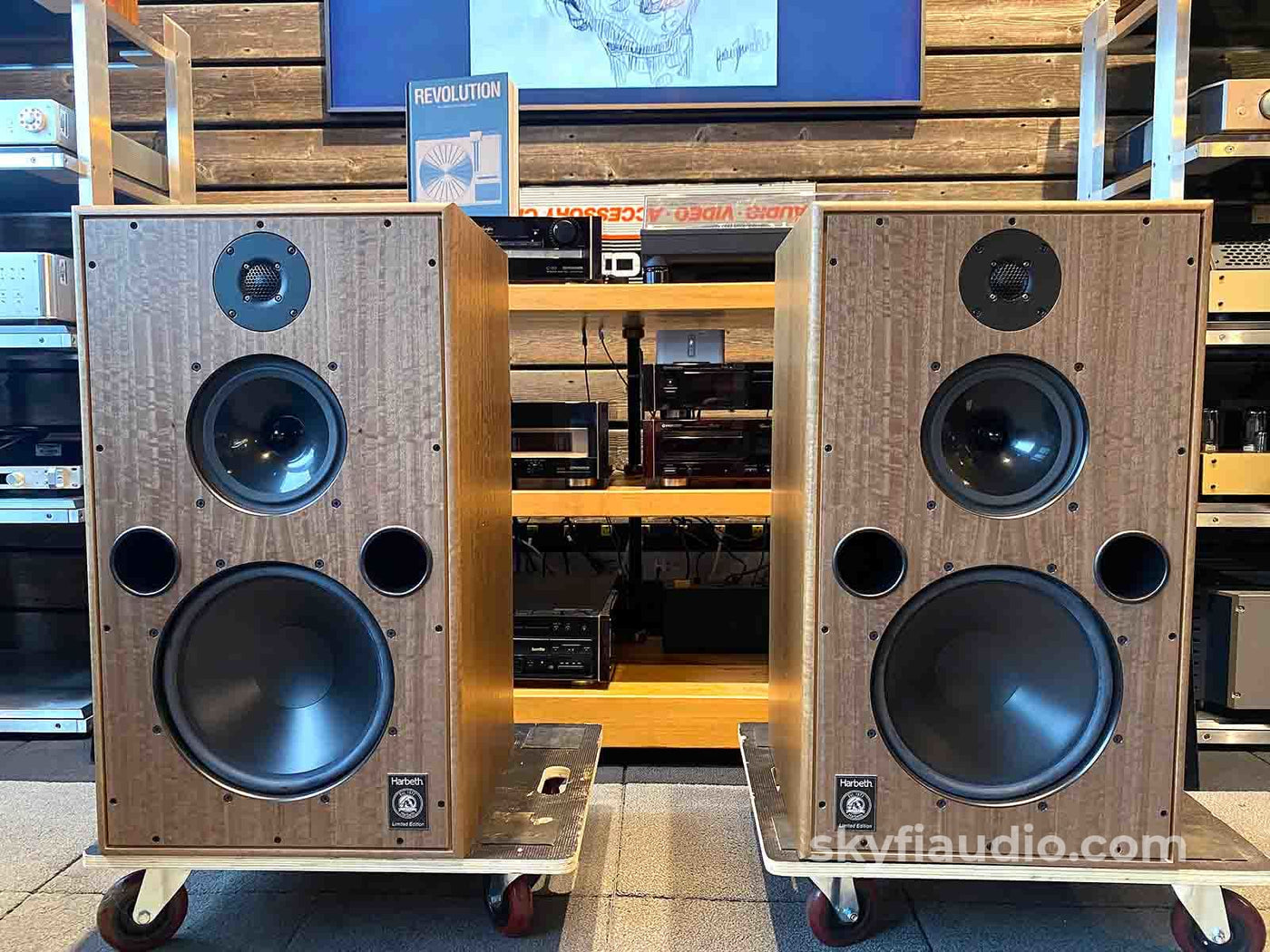 Harbeth 40.2 - 40th Anniversary Edition Speakers - MINT & Complete