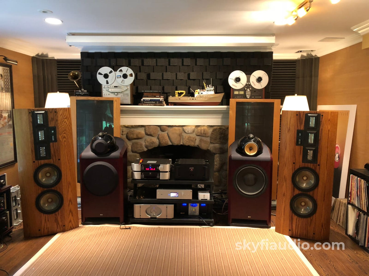 Infinity Reference Standard RS II-B Vintage Ribbon Speakers with LF EQ