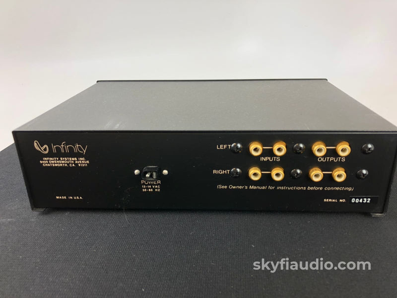 Infinity Reference Standard RS II-B Vintage Ribbon Speakers with LF EQ – SkyFi Audio