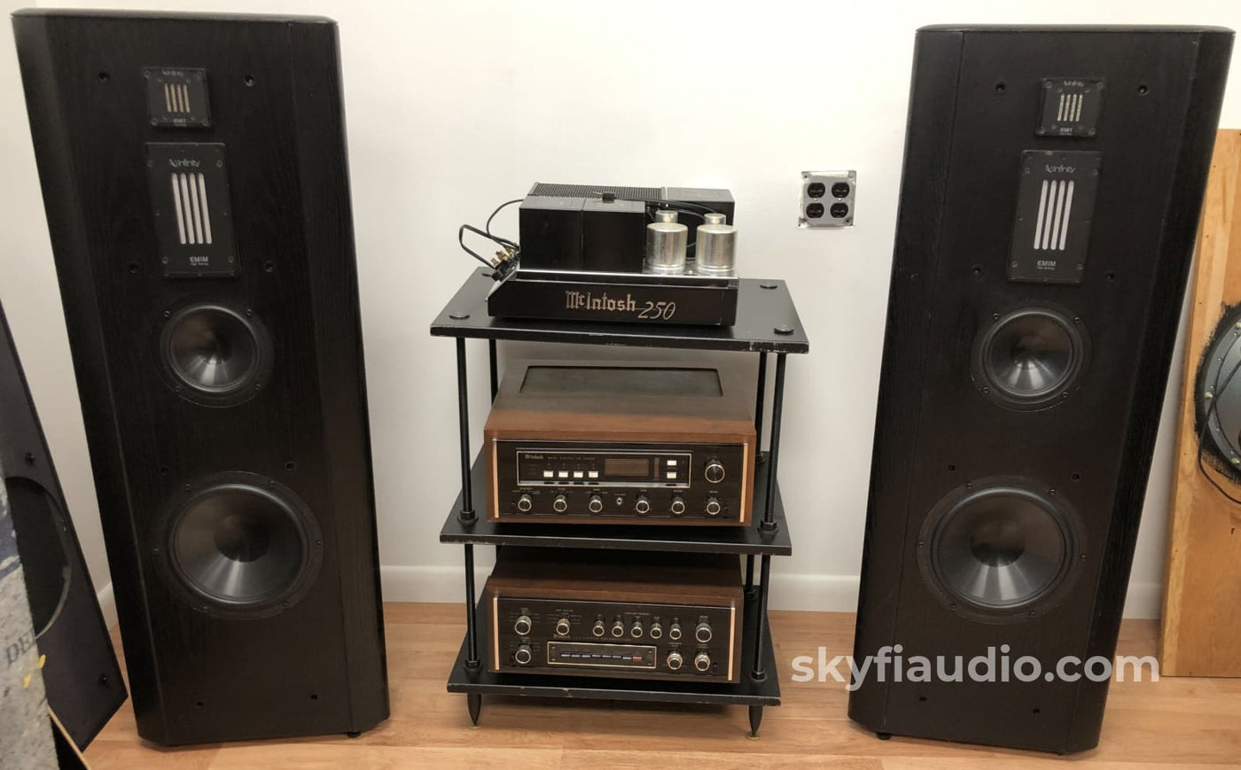 Infinity Renaissance 90 Vintage Speakers with EMIT Drivers