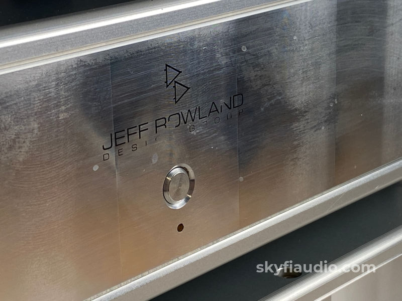 Jeff Rowland Model 12 - FOUR Piece Monoblock Amplifiers - WOW – SkyFi Audio