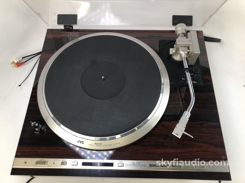 JVC QL-Y5F Automatic Vintage Turntable - Upgraded to Sumiko Bluepoint ...