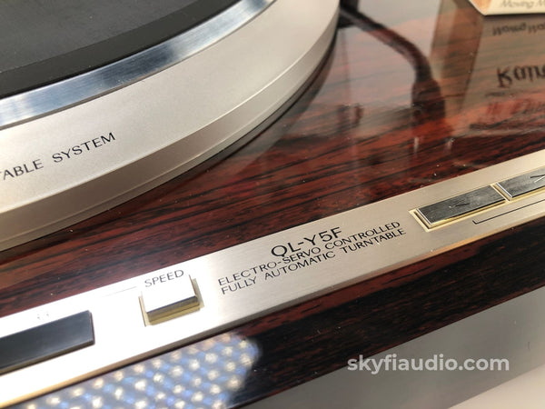 JVC QL-Y5F Automatic Vintage Turntable - Upgraded to Sumiko Bluepoint ...